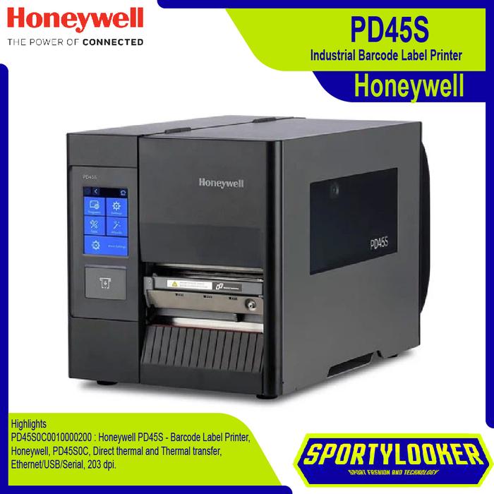 Jual Honeywell PD45S0C / PD45S / PD45 Industrial Barcode Label Printer ...