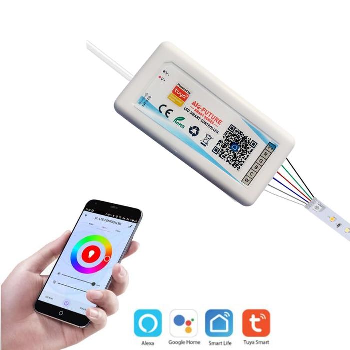 Jual SWA LED CCT RGB RGBW RGBCCT Controller Wifi Tuya LED Strip - Kab ...