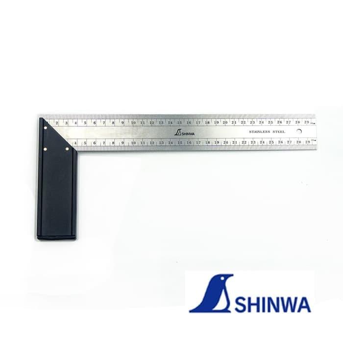 Jual Penggaris Siku Tukang 25cm 62294 SHINWA Mitre Square - Jakarta Barat - Mega Teknik | Tokopedia