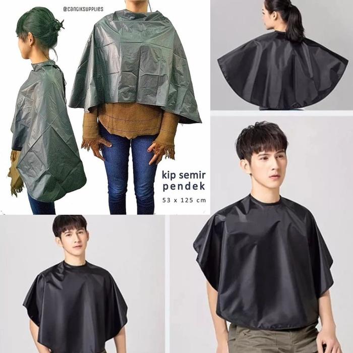 Jual CAPE CAT RAMBUT HITAM / KIP SEMIR HITAM RAMBUT /KAIN KEP PENUTUP ...