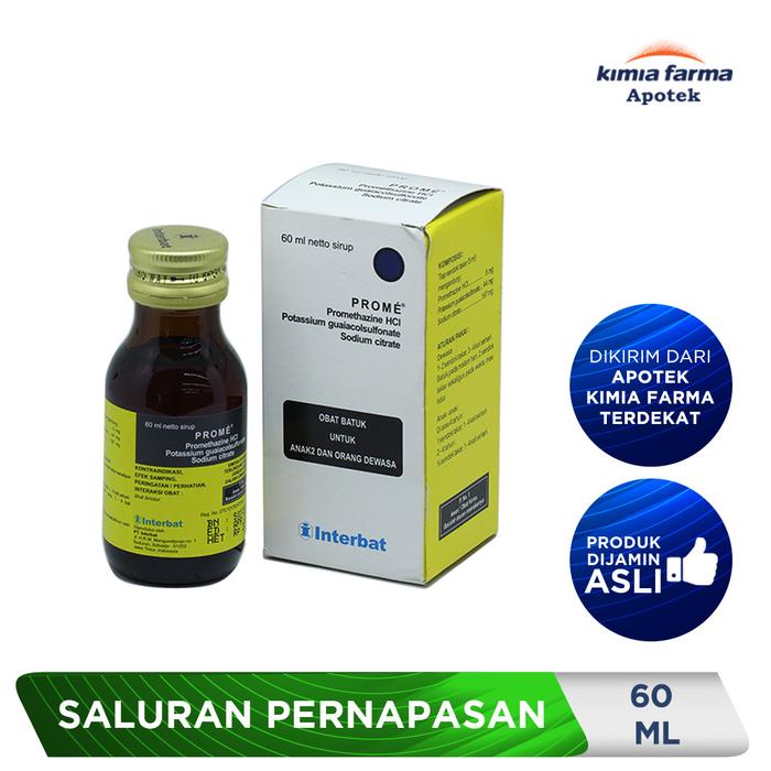 Jual PROME SIRUP 60 ML / OBAT BATUK ALERGI / KIMIA FARMA - Jakarta ...