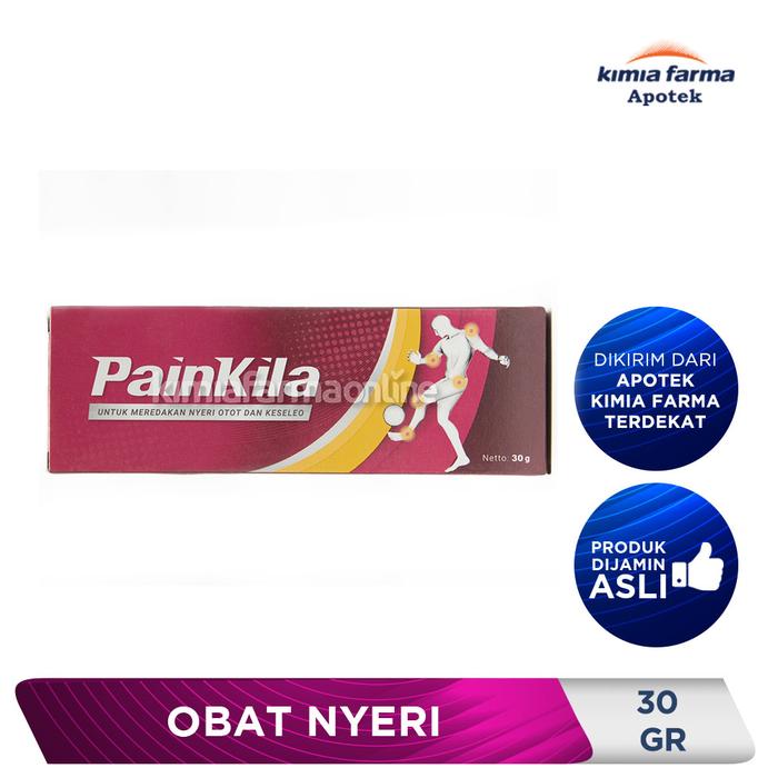 Jual PAINKILA CREAM 30 GR / KRIM NYERI OTOT / KIMIA FARMA - Kota ...