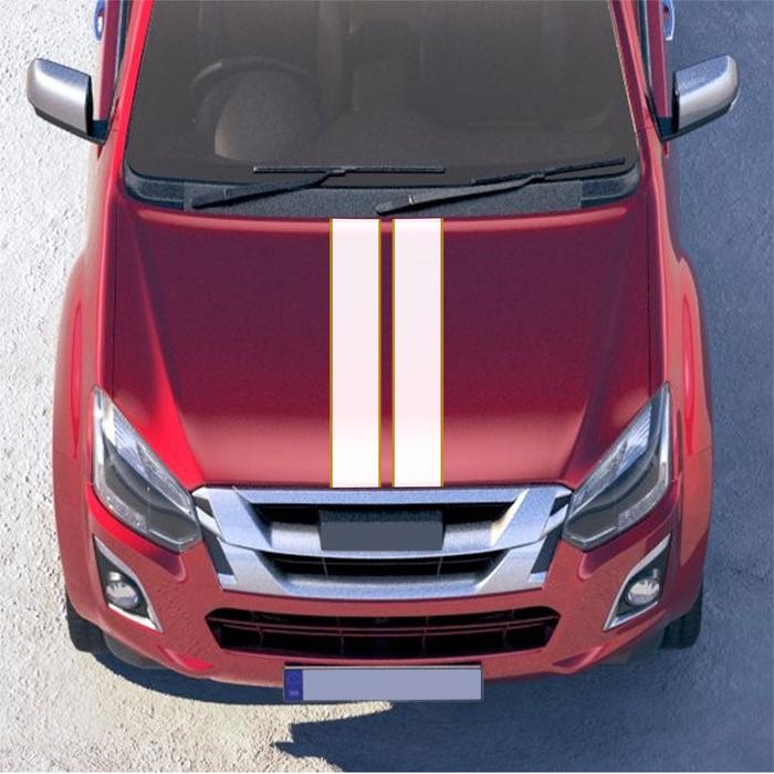 Jual Car Universal Hood Stickers For Isuzu Dmax Volkswagen Amarok ...