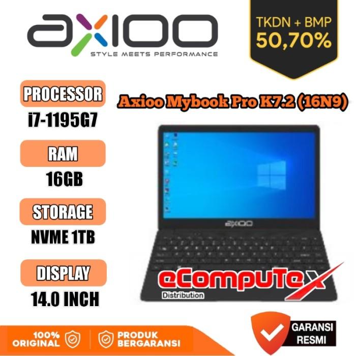 Jual AXIOO MYBOOK PRO K7.2 (16N9) I7 16GB 1TB 14"FHD IPS TKDN GARANSI ...