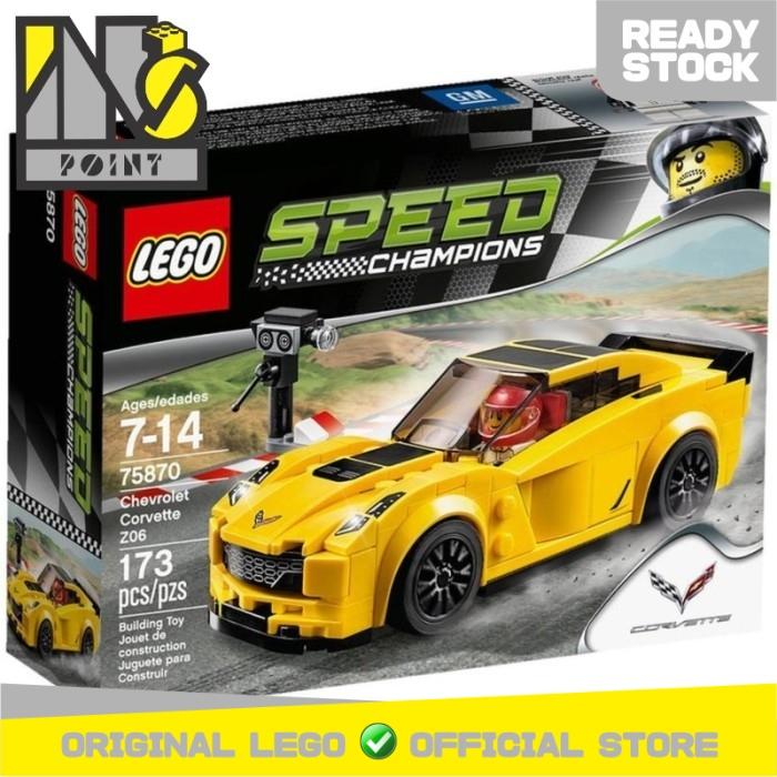 Promo LEGO 75870 - Speed Champions - Chevrolet Corvette Z06 Cicil 0% 3x ...