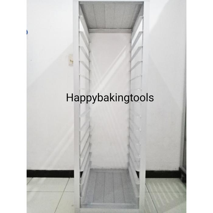 Jual Cooling rack alumunium susun 15 rak pendingin kue rak bakery roti ...