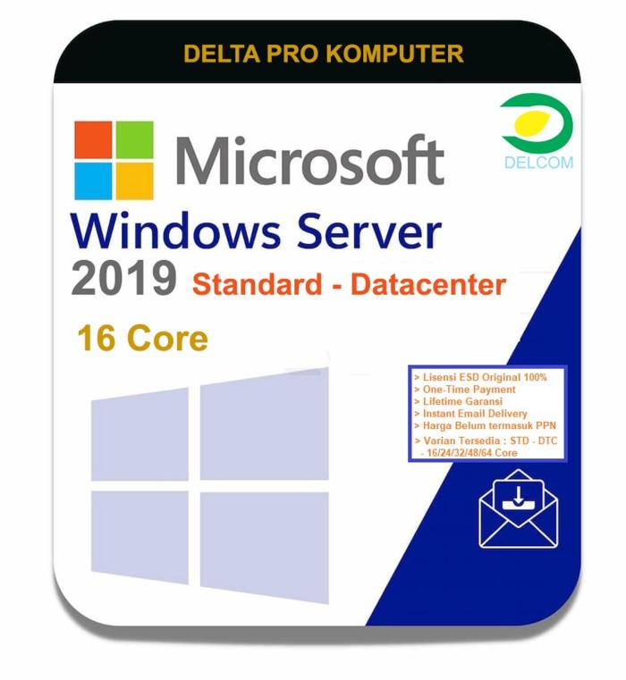 Jual Win Server 2019 Standard - Datacenter 16 Core lifetime - Jakarta ...