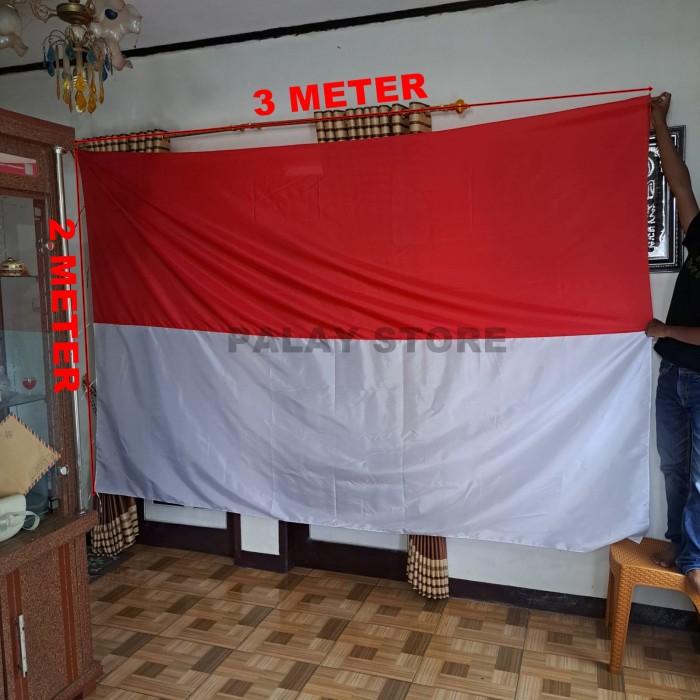 Jual BENDERA INDONESIA MERAH PUTIH JUMBO 2 METER x 3 METER MURAH - Kab ...