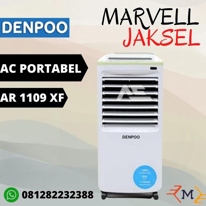 Jual AIR COOLER DENPOO AR 1109 XF AC PORTABLE PENYEJUK RUANGAN 8,5 ...