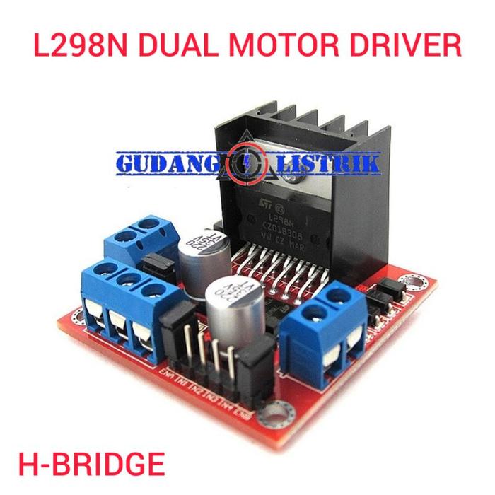 Jual Module L298N Dual Motor Driver H-Bridge 25W Microcontroller - Kota ...