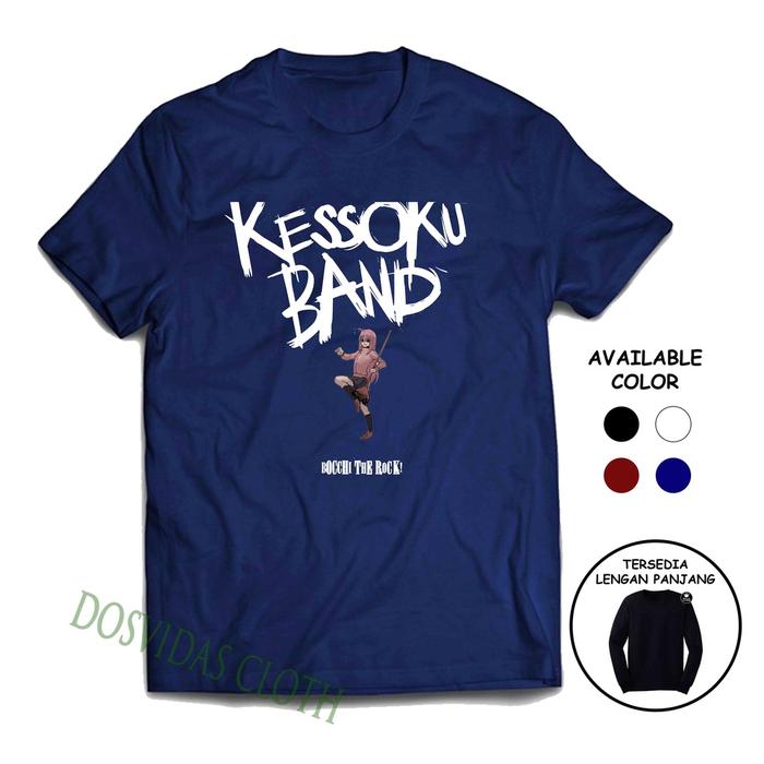Jual T-SHIRT KAOS ANIME BAJU bocchi the rock kessoku band MCR style ...