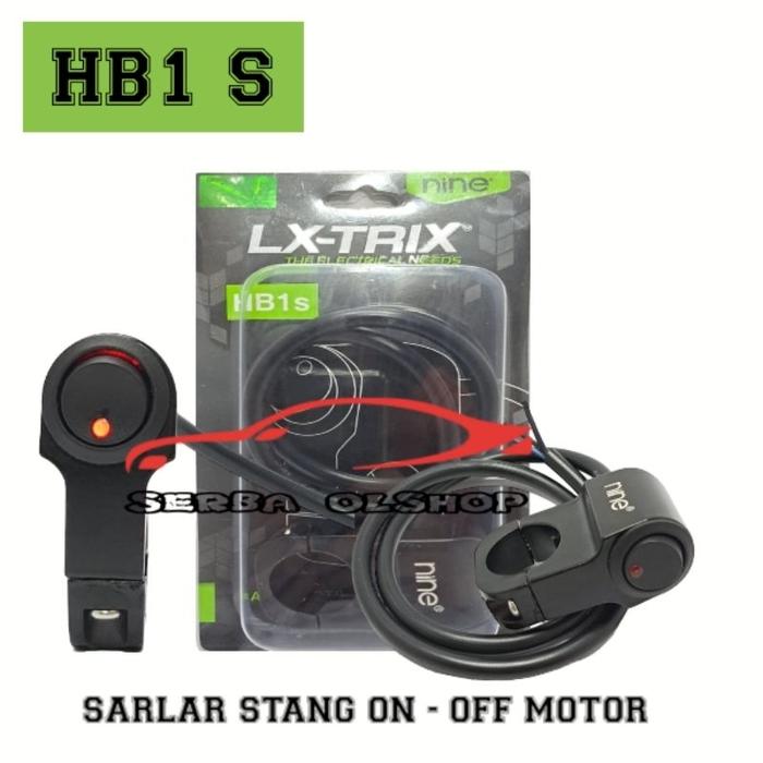Jual SAKLAR STANG HB1 S/ HB9 3 FUNGSI ON OFF LAMPU MOTOR BY 9 NINE LUMINOS - Jakarta Pusat ...