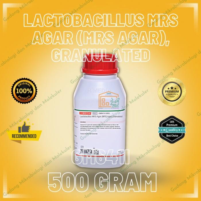 Jual Lactobacillus MRS Agar (MRS agar), ISO, Granulated - Media, 500 gr - Kab. Bogor - Bismillah ...