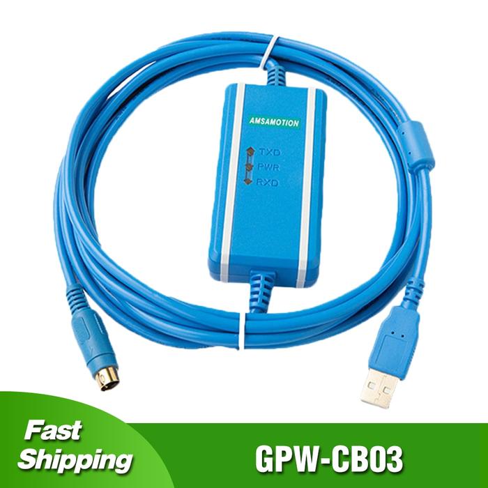 Jual GPW-CB03 for GP Profess Proface PLC Programming Cable HMI Touch ...