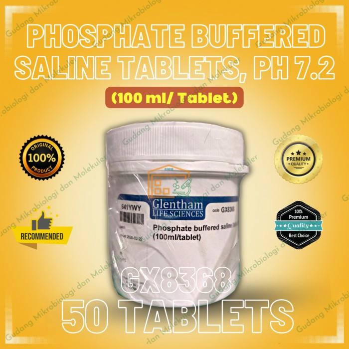 Jual Phosphate Buffered Saline, Tablets, pH 7.2, 100ml/ tablet, 50 tablet - Kab. Bogor ...
