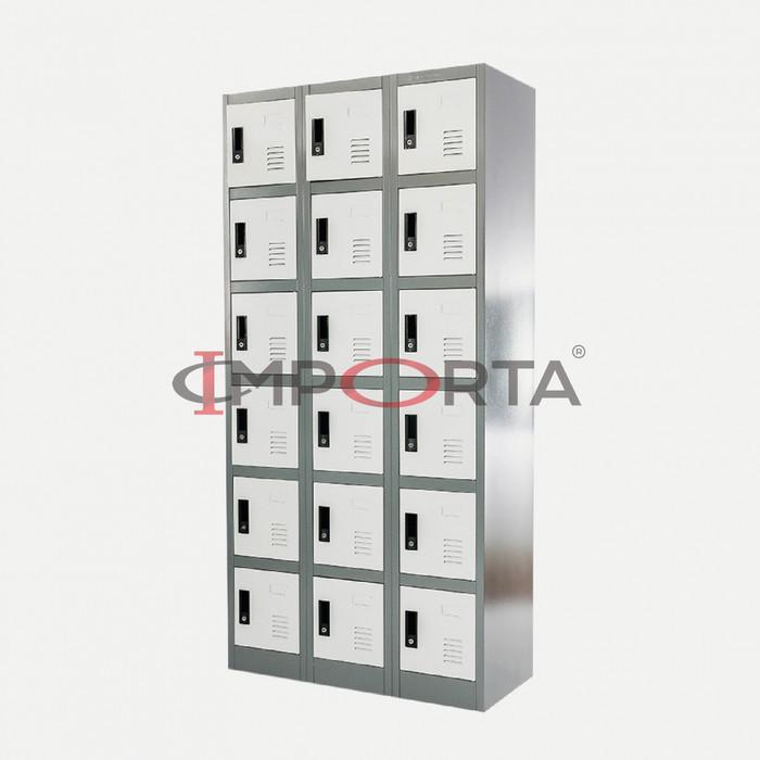 Jual Locker 18 Pintu Loker 18 Pintu Besi Lemari Arsip Cupboard Importa ...