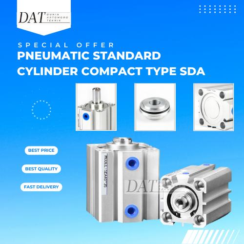 Jual SDA 50 x 50 Pneumatic Cylinder Compact Type SDA 50X50 - Jakarta ...