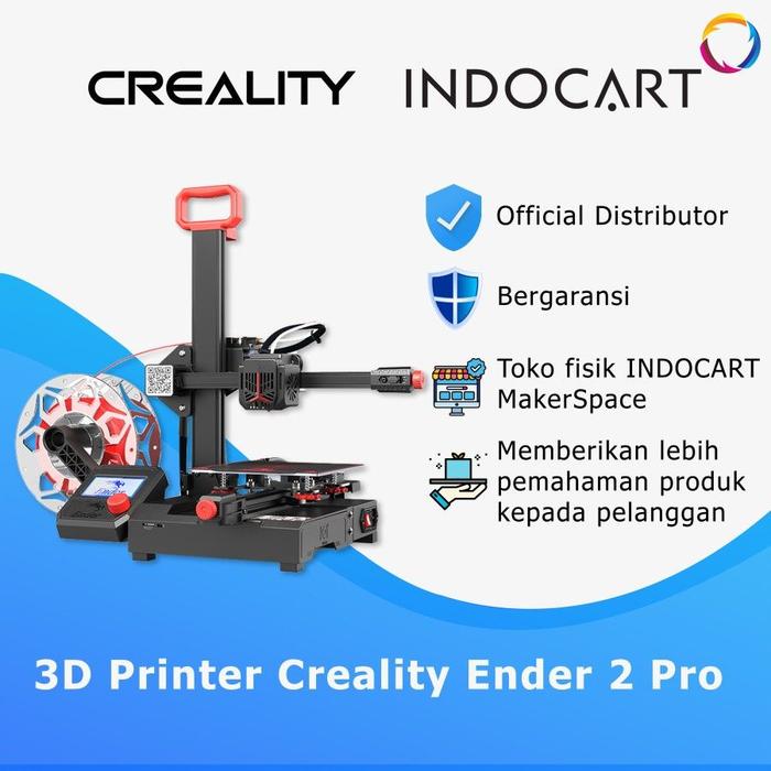 Jual Creality 3D Printer Ender 2 Pro Easy Assemble Portable Magnetic ...