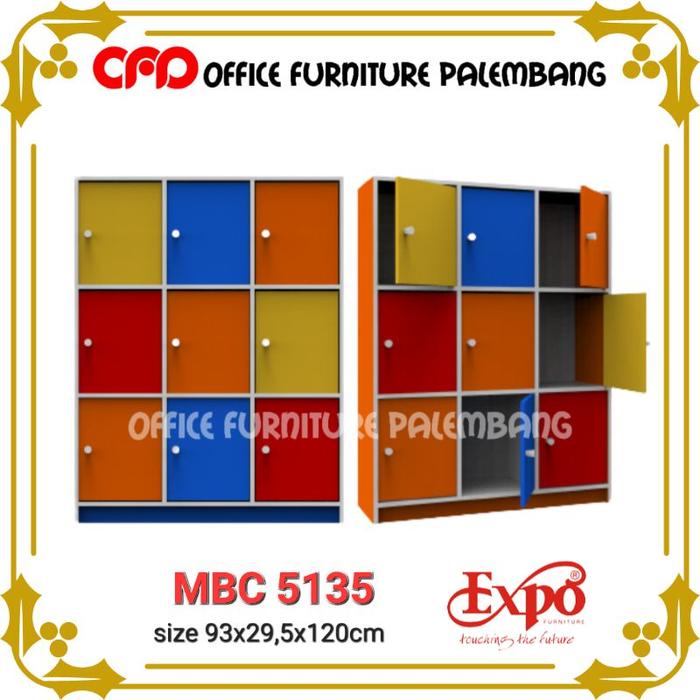 Jual lemari locker sekolah expo mbc 5135 lemari penyimpanan locker cabinet - Jakarta Selatan ...