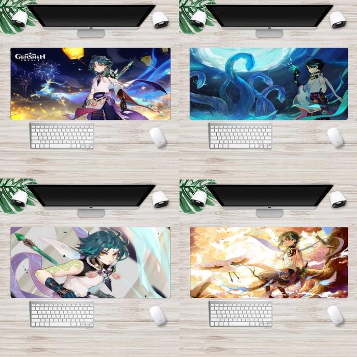 Jual Xiao Cool Genshin Impact Art Gamer Soft Mouse Pad Animation - Kota ...
