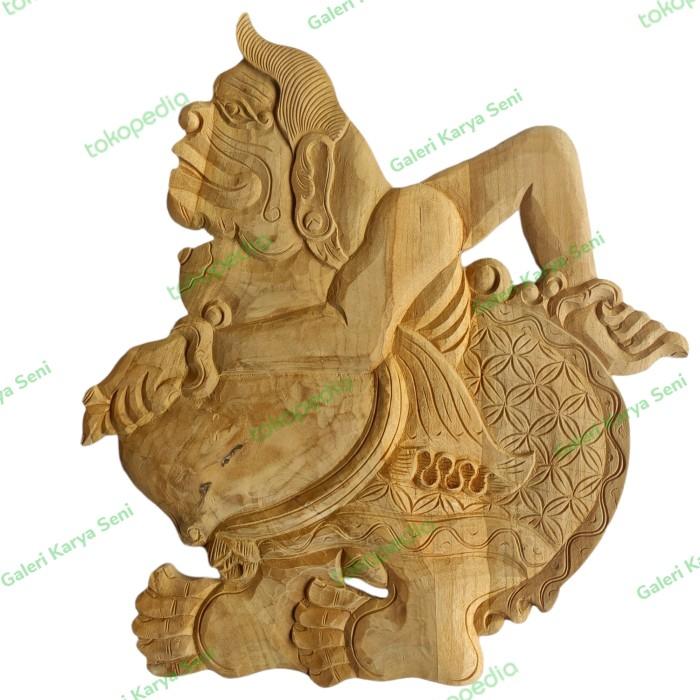 Jual Pajangan Dinding Ukiran Wayang Semar Punokawan Mentahan Kayu Jati ...