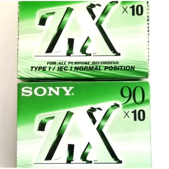 Jual Casette Tape kaset sony ZX 90 C90ZXA kaset pita kosong #150 - Jakarta Timur - lamsiah shop ...