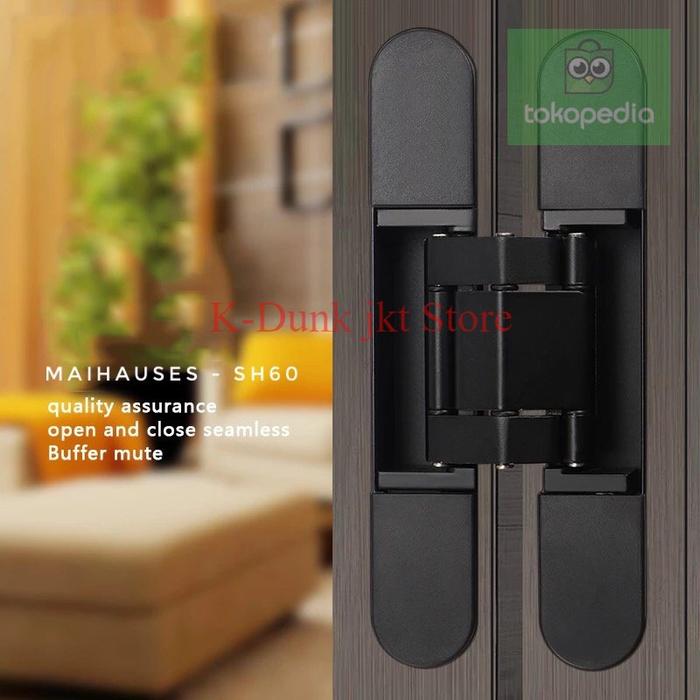 Jual Engsel Pintu Tanam Door Hinge Invisiblle Hidden ENGSEL CONCEALED ...