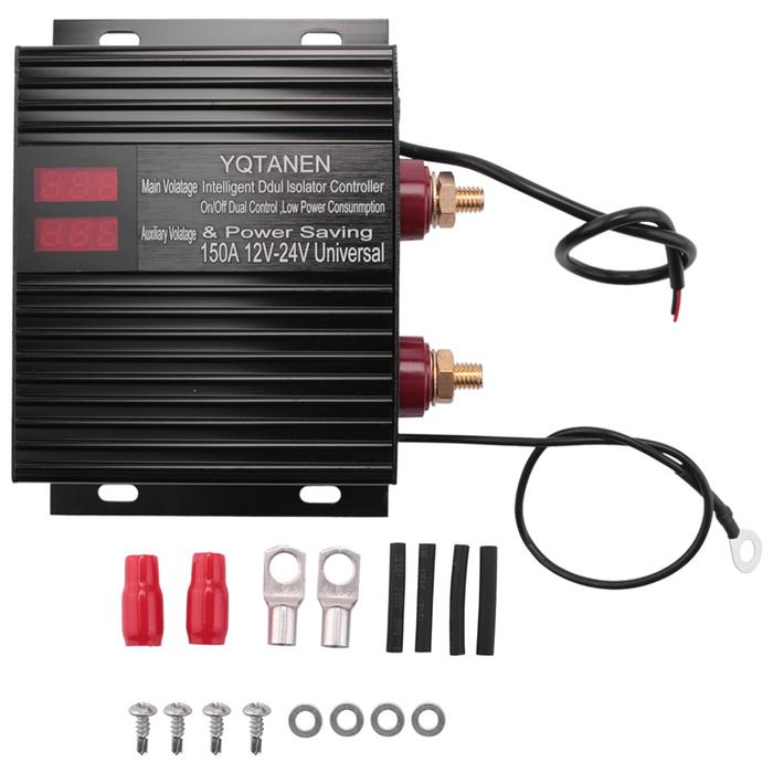 Jual Relay Isolator Tegangan Baterai Ganda 150 Amp 12v / 24v Sensitif ...