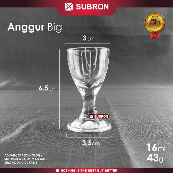 Jual SUBRON Gelas Sloki Kaca Kecil One Shot Glass Minum Cantik Lucu ...