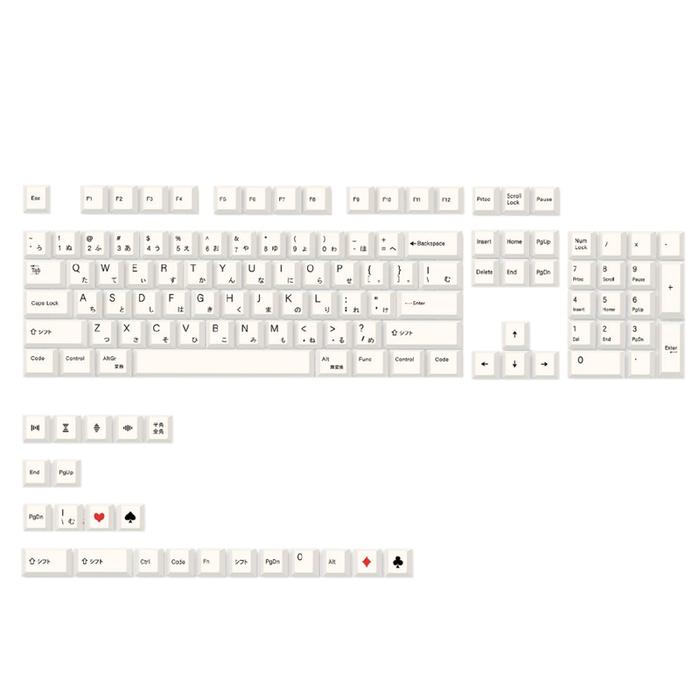 Jual Keycaps 126 Tombol Bahan PBT Warna Putih Untuk Keyboard Mekanik ...