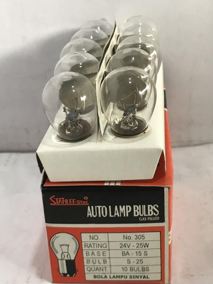 Jual Lampu / Bohlam Sein / Sign / Sen Merk Stanlee Star (Kaki 1 24V ...