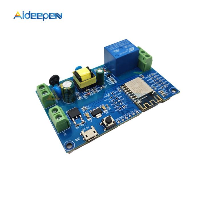 Jual Ac/Dc Power Supply Esp8266 Wifi Single-Channel Relay Module - Kota Depok - Super Impor ...