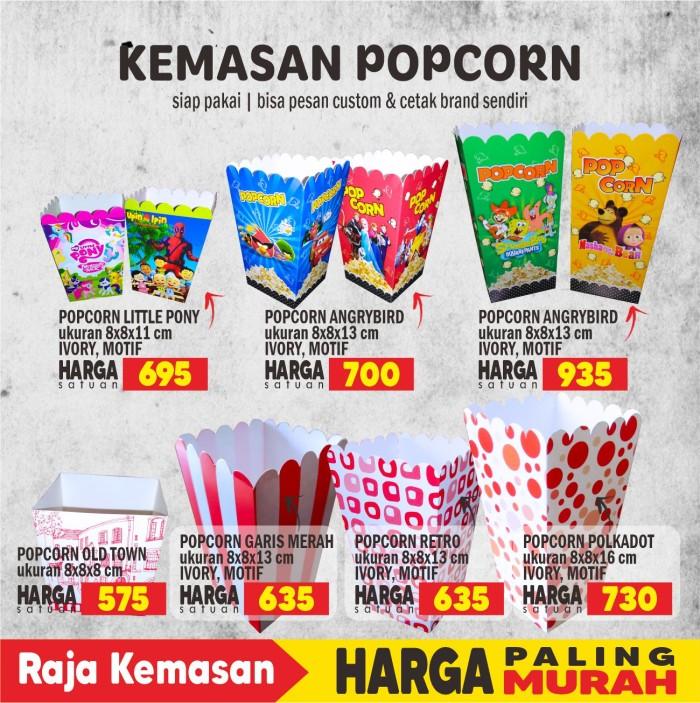 Jual Box Popcorn Garis Merah Food Grade Tbk Di Seller Shin Store ...