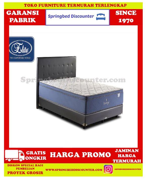 Jual Springbed Spring Bed Ranjang Kasur Elite Exclusive 160x200 Komplit ...