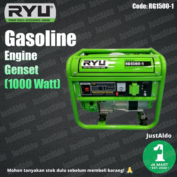 Jual Mesin Genset RG1500-1 1000 Watt Ryu Generator - Kota Surabaya ...