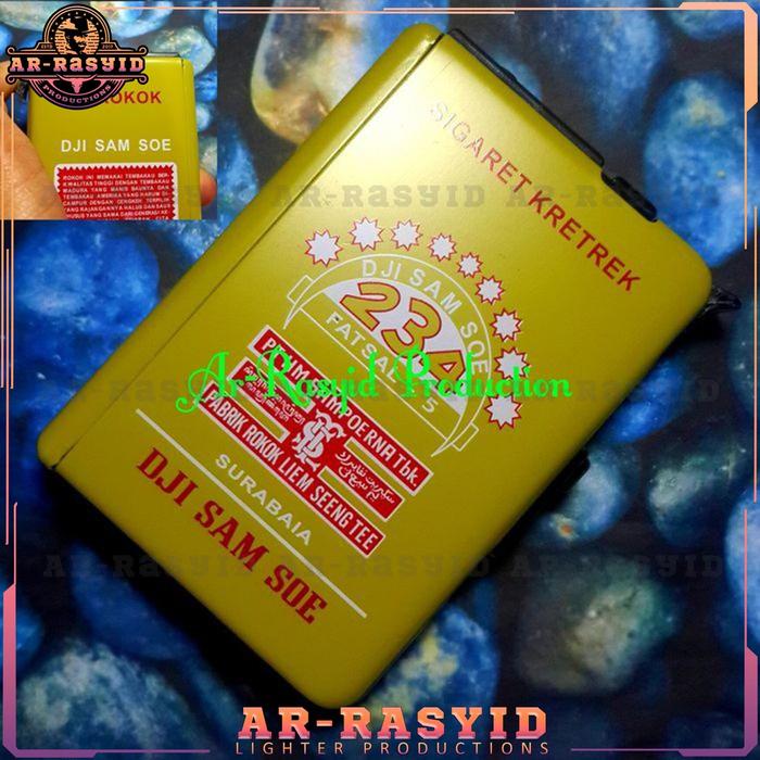 Jual Tempat Kotak Rokok Korek Api Bara Jing Pin Dji Sam Soe Hijau ...