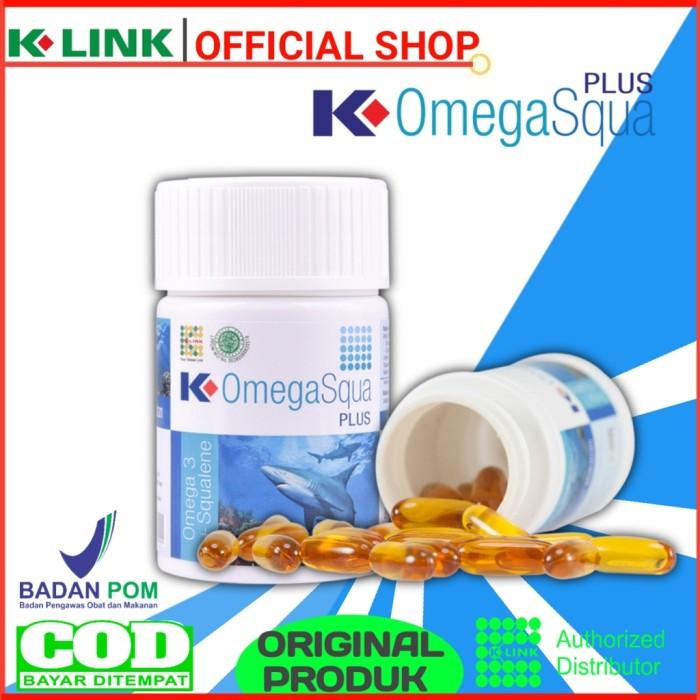 Jual K-OMEGASQUA PLUS KLINK OMEGA SQUA OMEGA 3 ORI FISH ORIGINAL KLINK ...