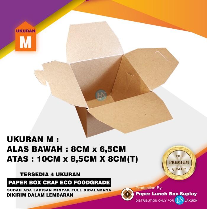 Jual tp paper rice box food pail kemasan makanan - Jakarta Timur - Twin ...