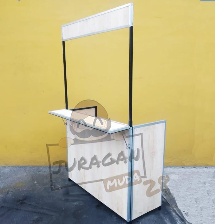 Jual Gerobak Lipat / Booth Portable versi 1.2 Dengan 1 Meja Extra - Kota Medan - simok online ...