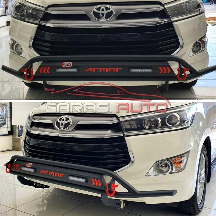 Jual Tanduk Depan All New Innova Reborn Bumper Guard RHINO ARMOR Towing ...