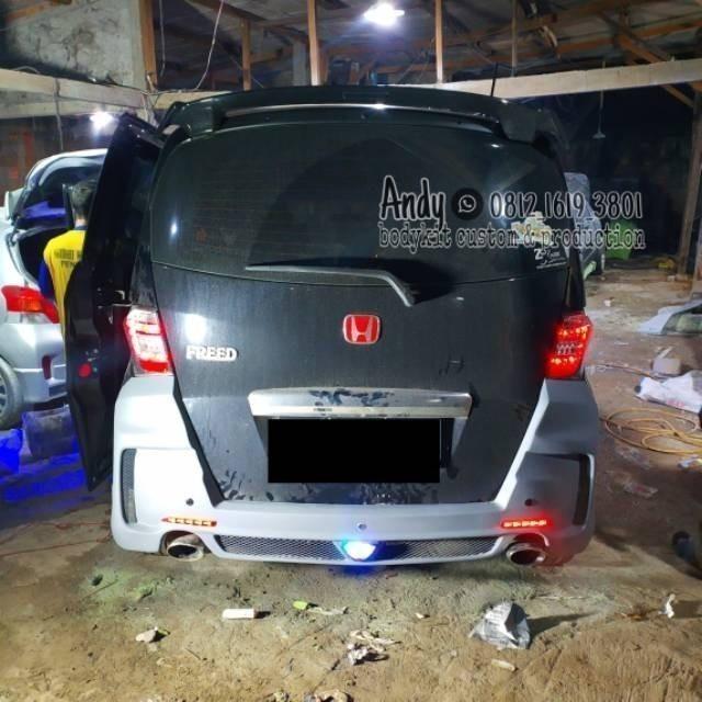 Jual BODYKIT HONDA FREED HYBRID Full INCLUDE GRILL RDYY BODIKIT BODY ...