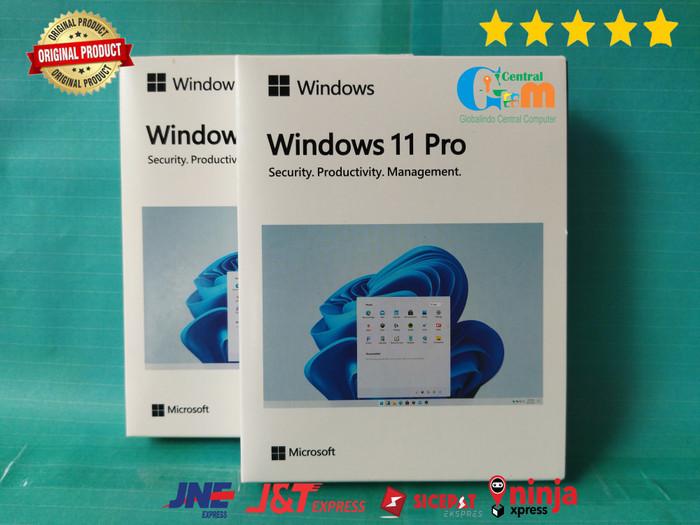 Jual windows 11 professional fpp full box original product lifetime ...