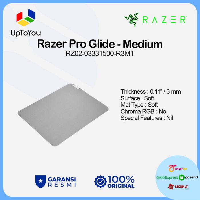 Jual Razer Pro Glide Medium Soft mouse mat for productivity - Kab. Bekasi - UPTOYOUCOM | Tokopedia