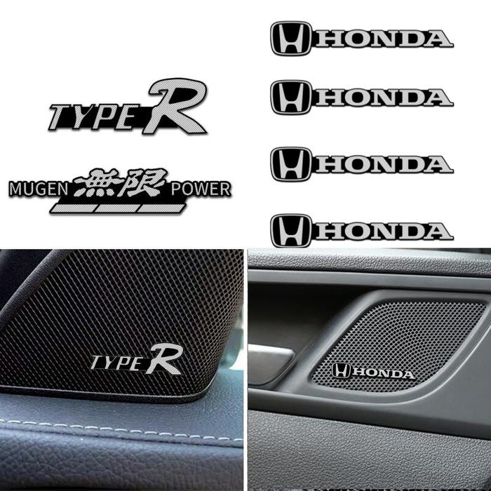 Jual 4 / 8pcs Stiker logo Mugen Honda Tipe R Bahan Alloy Untuk Mobil ...