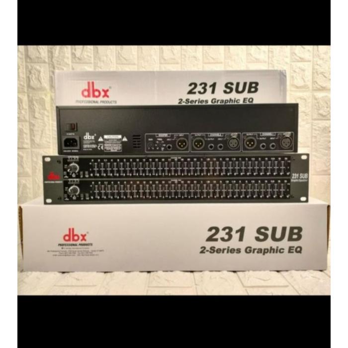 Jual EQUALIZER DBX 231 PULS SUBWOOFEREQUALISER DBX 231 PLUS SUBWOOFER ...