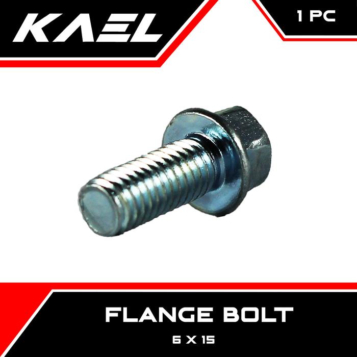 Promo Baut Bolt Flange K8 Kunci 8 M6x15 6x15 M 6 X 25 M6 Baud Topi - Kota Bandung - KAEL ...