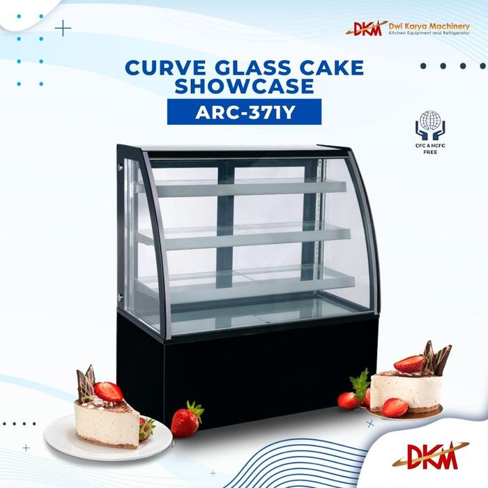Jual GEA CURVED GLASS CAKE SHOWCASE / ARC-371Y - Kota Surabaya - Dwi ...