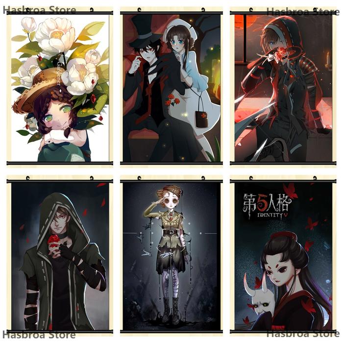 Jual Canvas Painting Anime Identity ⅤEmily Dyer Freddy Riley posters ...