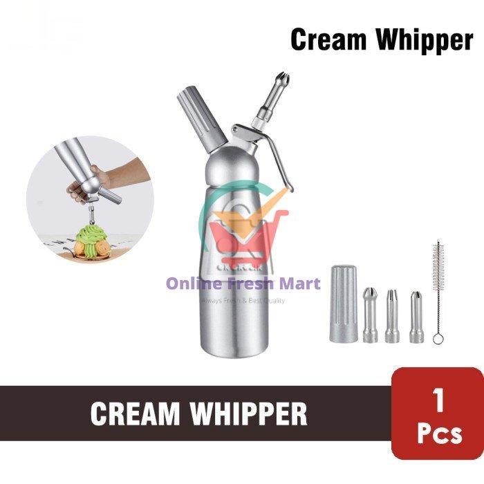 Jual Cream Whipper / Whipped Cream Dispenser 500gr /Alat Whip Cream (1 ...