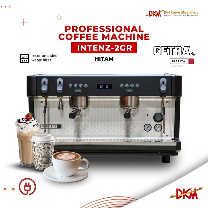 Jual GETRA PROESSIONAL COFFEE MACHINE (BLACK) / INTENZ-2GR - Kota ...